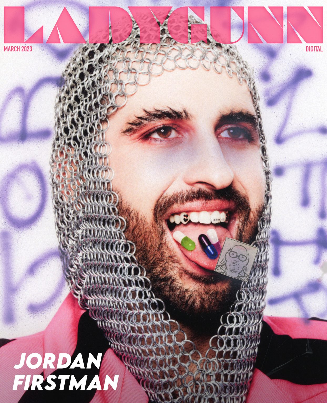 LADYGUNN – JORDAN FIRSTMAN IS A REAL FUCKING ARTIST